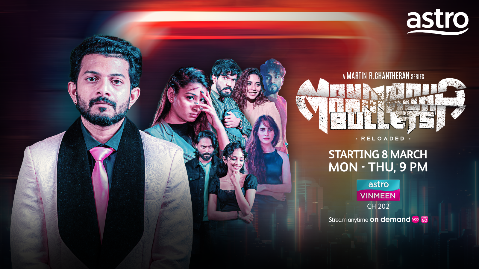 ‘Manmadha Bullets Reloaded’ premieres 8 March on Astro Vinmeen (Ch 202) | Press Release ...